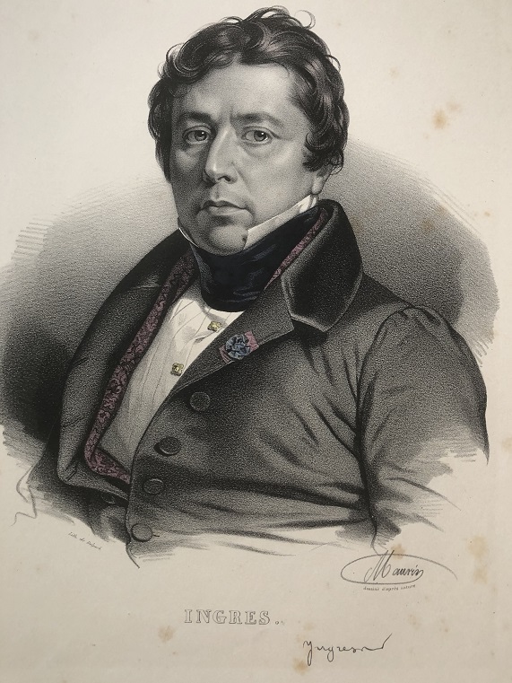 INGRES. [Portrait of Jean-Auguste-Dominique Ingres]