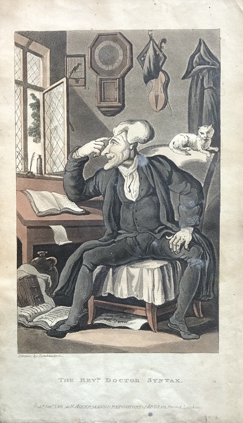 The Revd. Doctor Syntax. [From: The Tour of Doctor Syntax In Search of ...